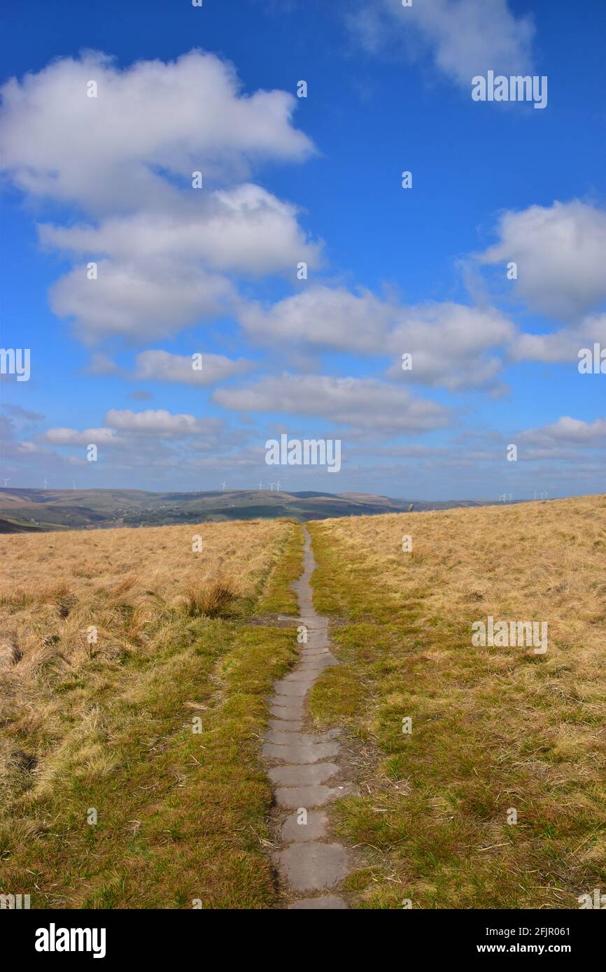 Causey footpath hi-res stock photography and images - Alamy