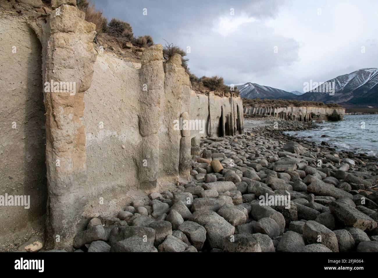The Bishop Tuffs are also known as the Crowley Lake Columns in Mono ...