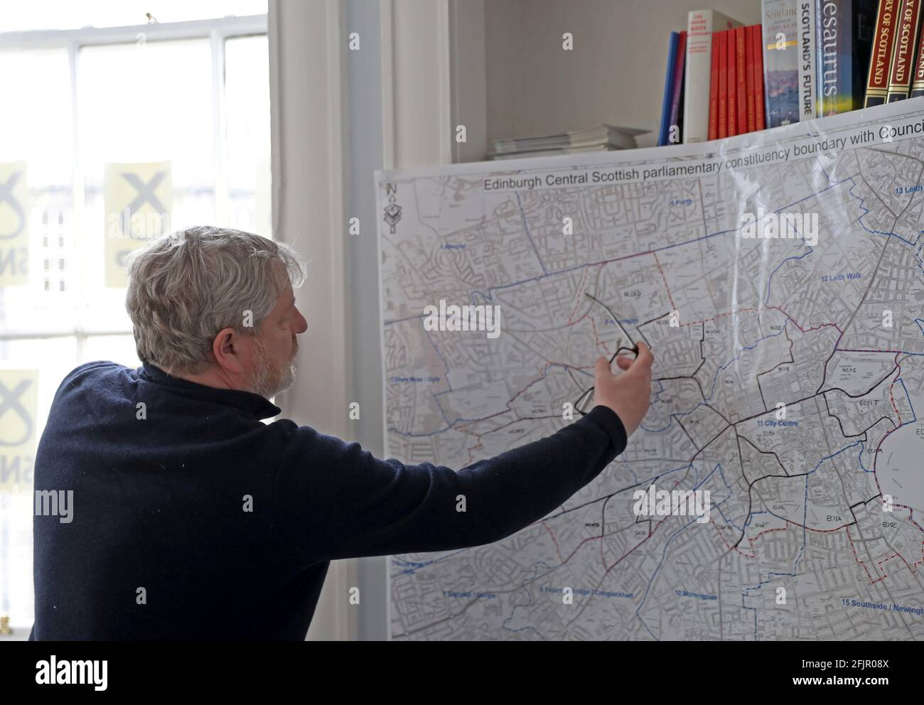 Map of russell hi-res stock photography and images - Alamy