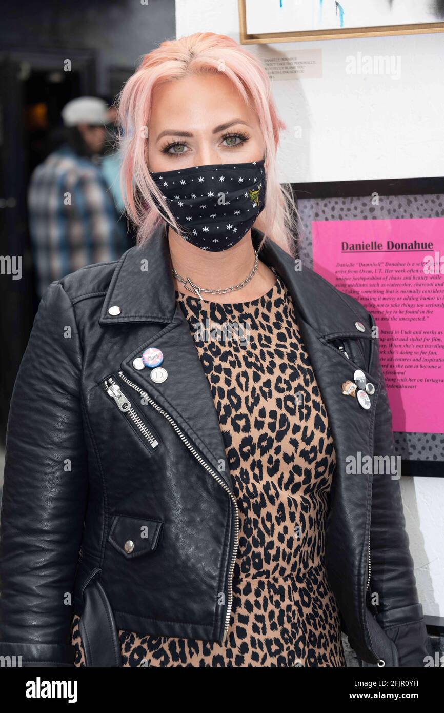 April 24, 2021, Long Beach, California, USA: DANIELLE DONAHUE at the ...