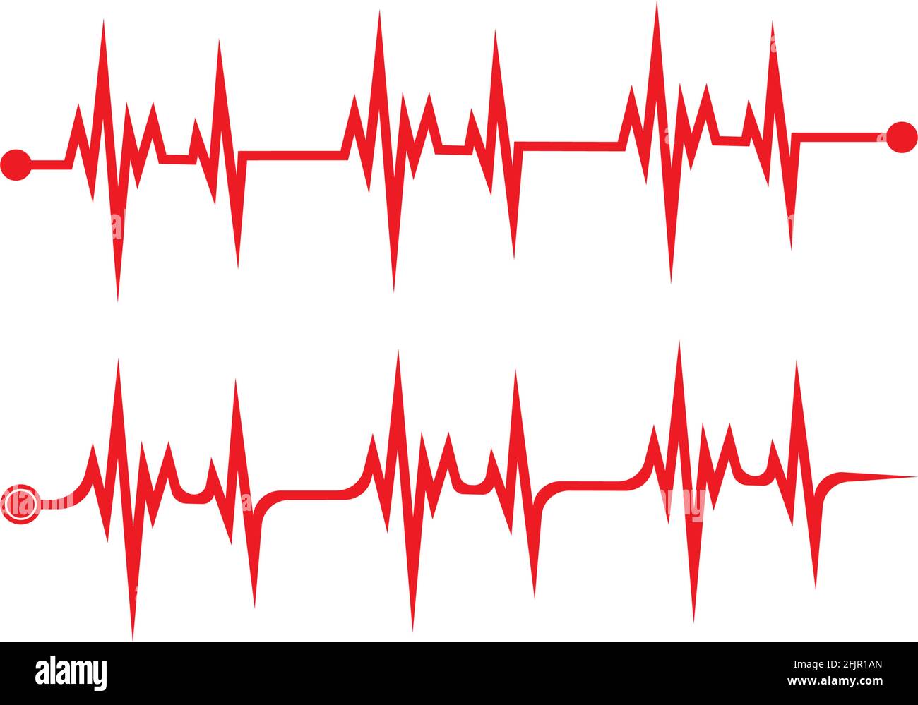 art design health medical heart beat pulse Stock Vector Image & Art - Alamy