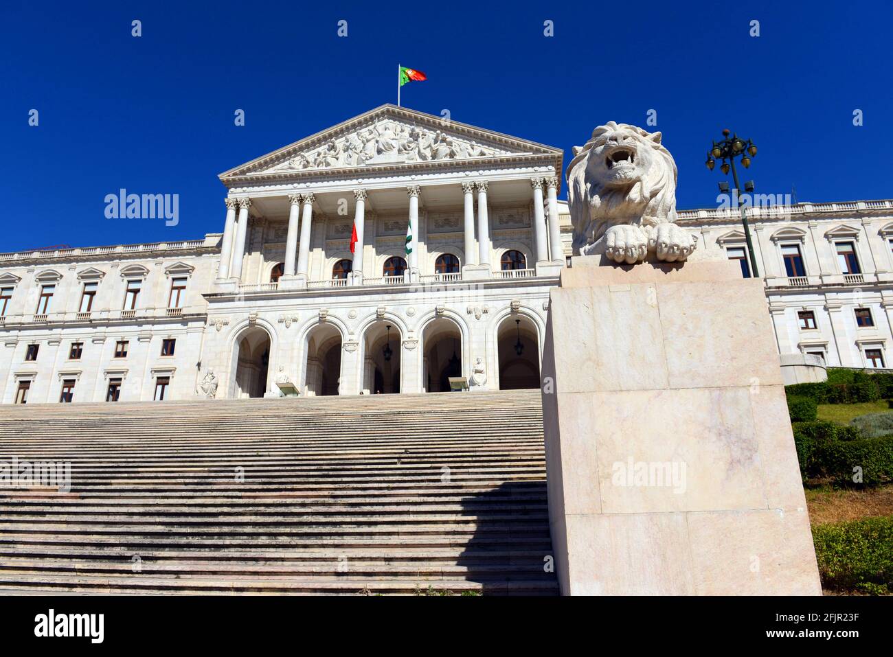 São Bento Palace is the seat of the parliament of Portugal in Lisbon ...
