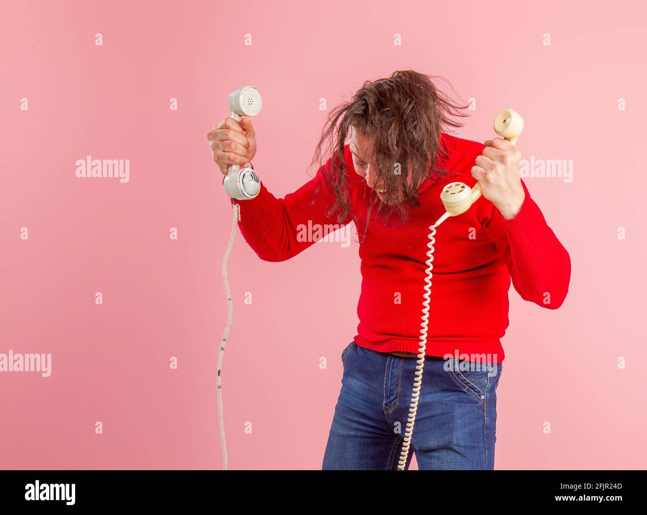 Call center worker hi-res stock photography and images - Alamy