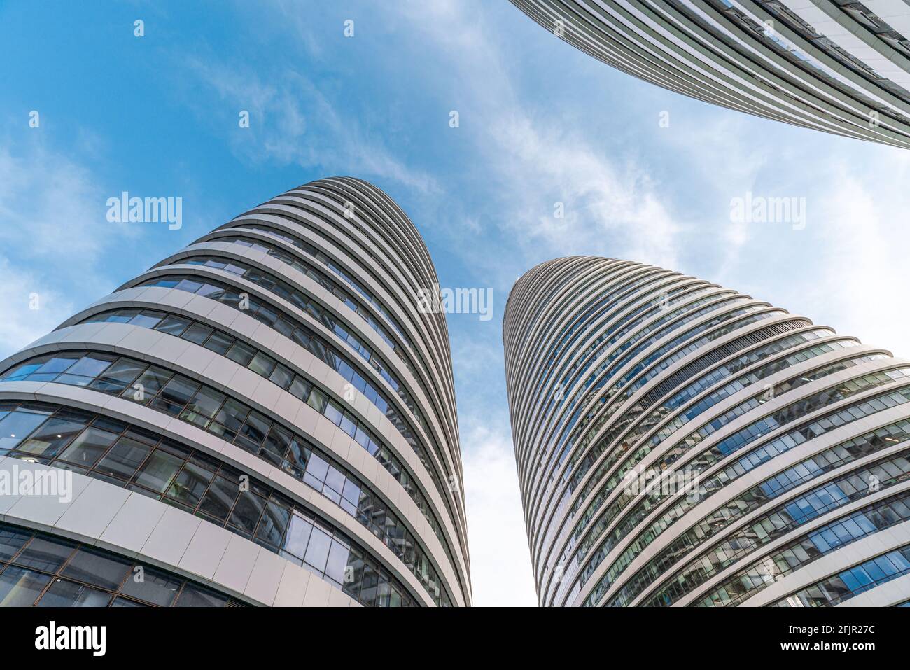 Modern office building of Wangjing SOHO in Beijing Stock Photo - Alamy