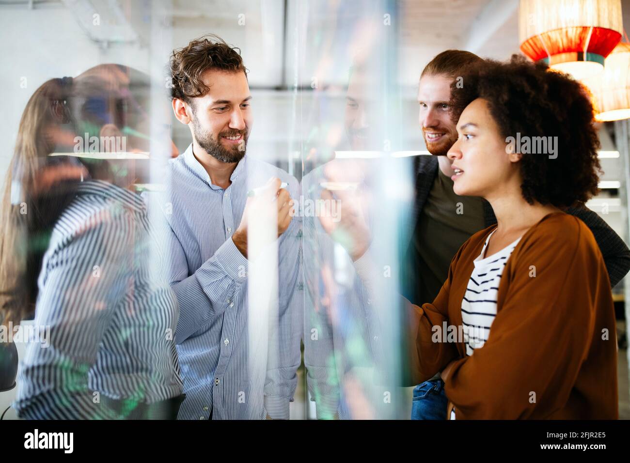Technology software programming develop idea people concept Stock Photo ...