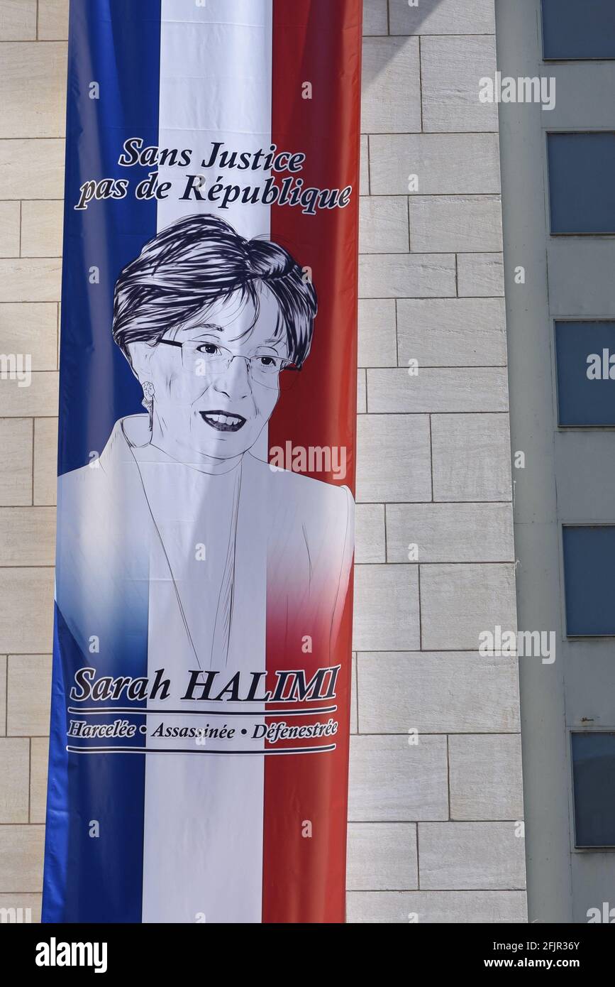 Murderer of sarah halimi hi-res stock photography and images - Alamy