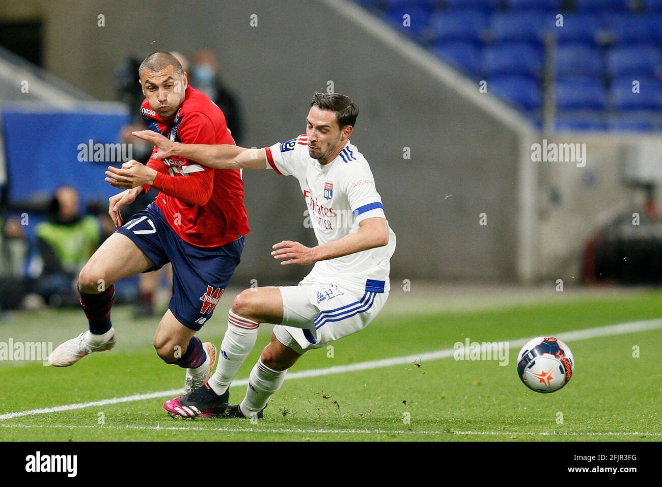 Soccer Football - Ligue 1 - Olympique Lyon vs LOSC - Groupama Stadium ...