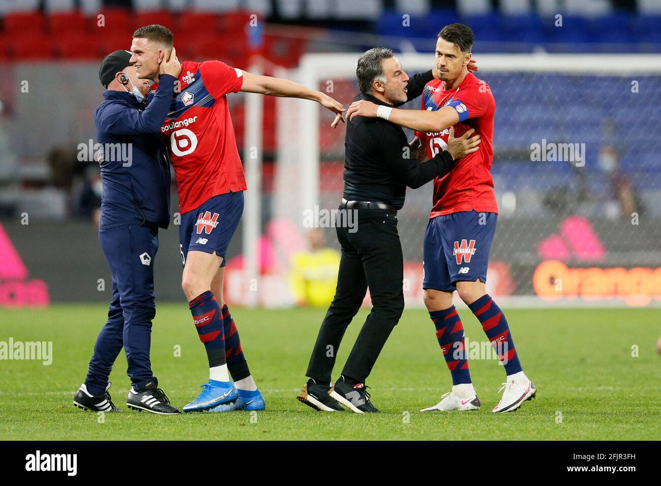 Soccer Football - Ligue 1 - Olympique Lyon vs LOSC - Groupama Stadium ...