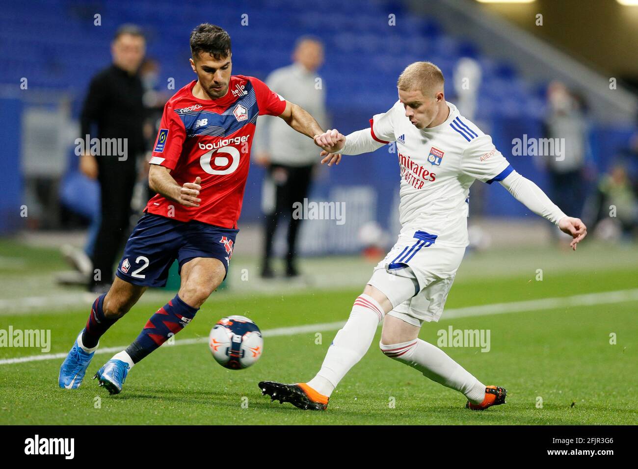 Soccer Football - Ligue 1 - Olympique Lyon vs LOSC - Groupama Stadium ...