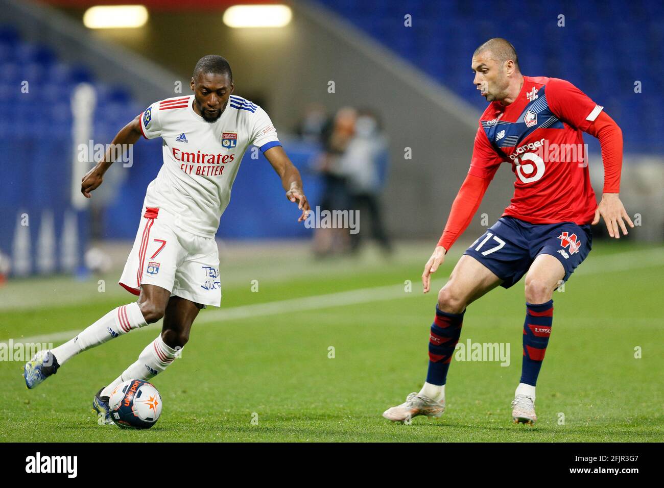 Soccer Football - Ligue 1 - Olympique Lyon vs LOSC - Groupama Stadium ...