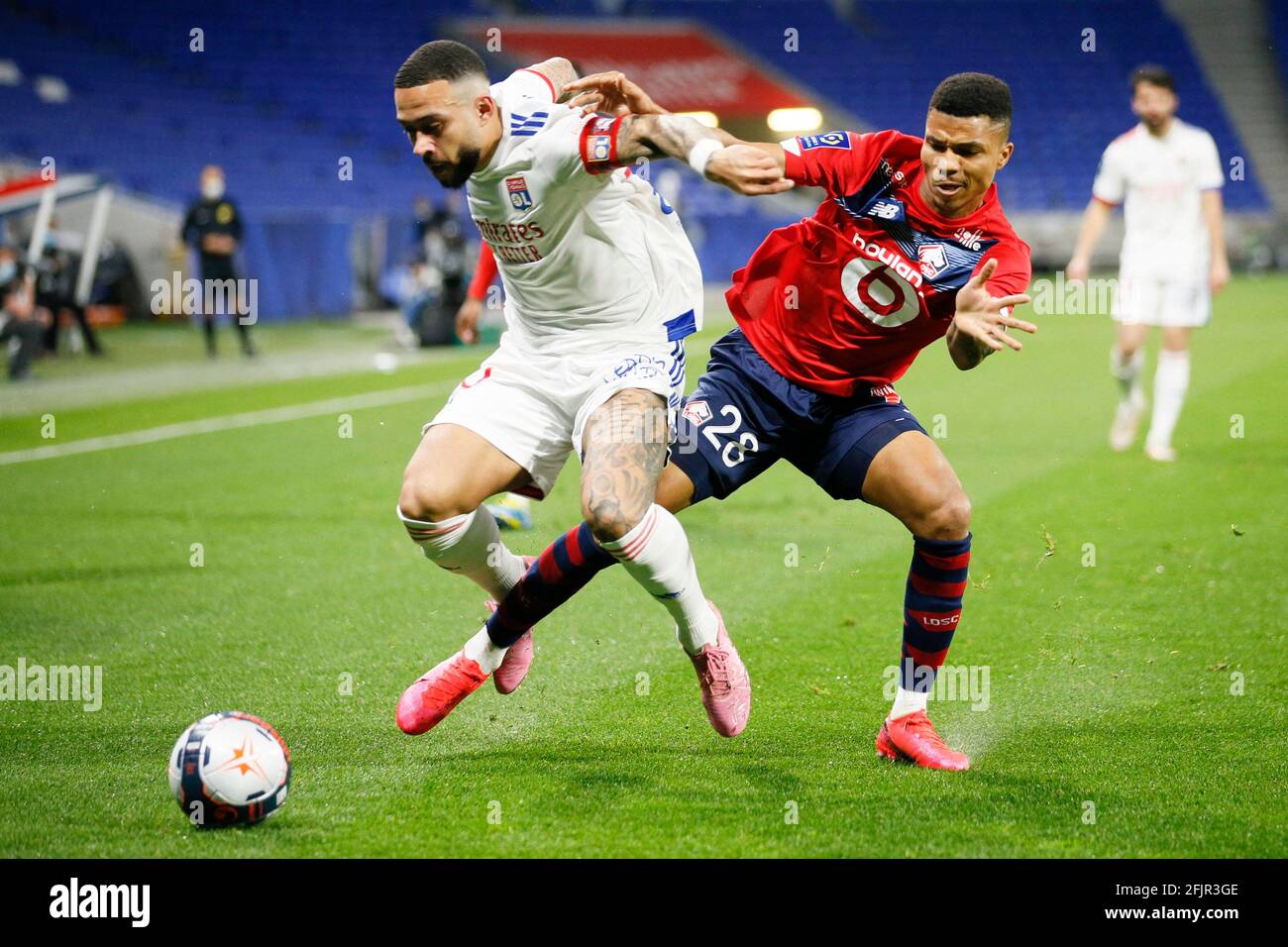 Soccer Football - Ligue 1 - Olympique Lyon vs LOSC - Groupama Stadium ...