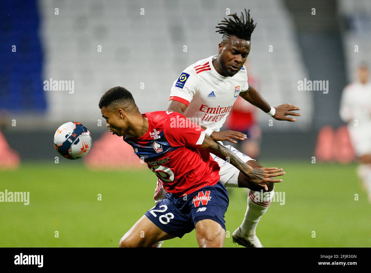 Soccer Football - Ligue 1 - Olympique Lyon vs LOSC - Groupama Stadium ...