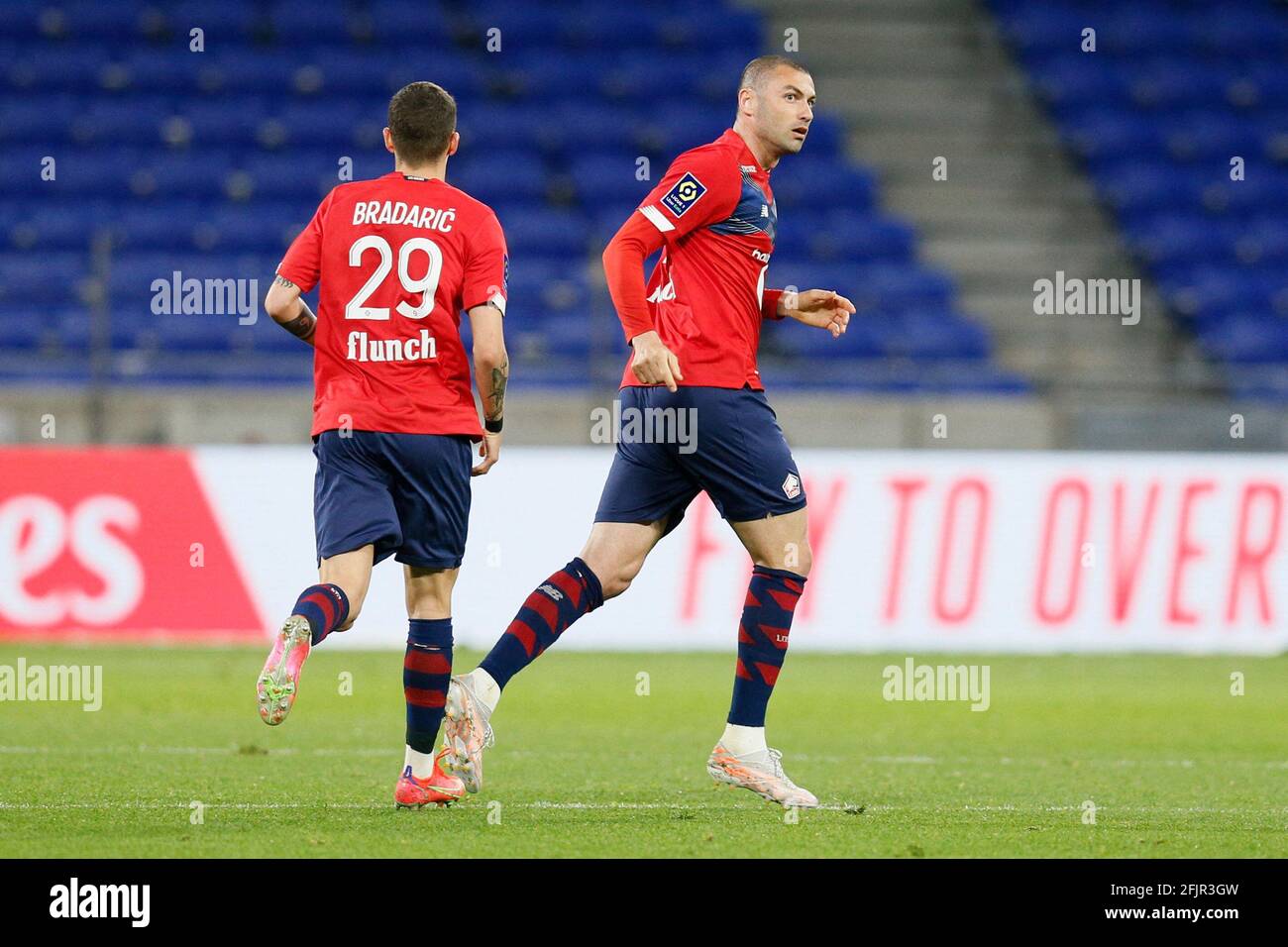Soccer Football - Ligue 1 - Olympique Lyon vs LOSC - Groupama Stadium ...