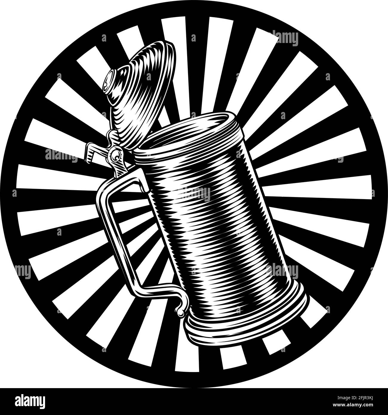 Vintage german propaganda illustration Stock Vector Images - Alamy