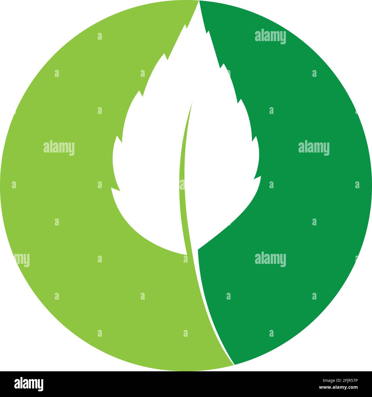 Leaf logo vector icon design template Stock Vector Image & Art - Alamy