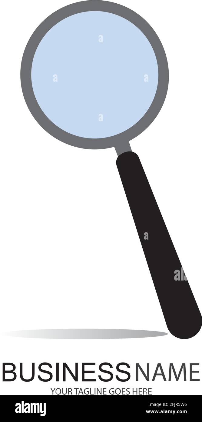 magnifying glass icon logo element illustration,magnifying glass symbol ...