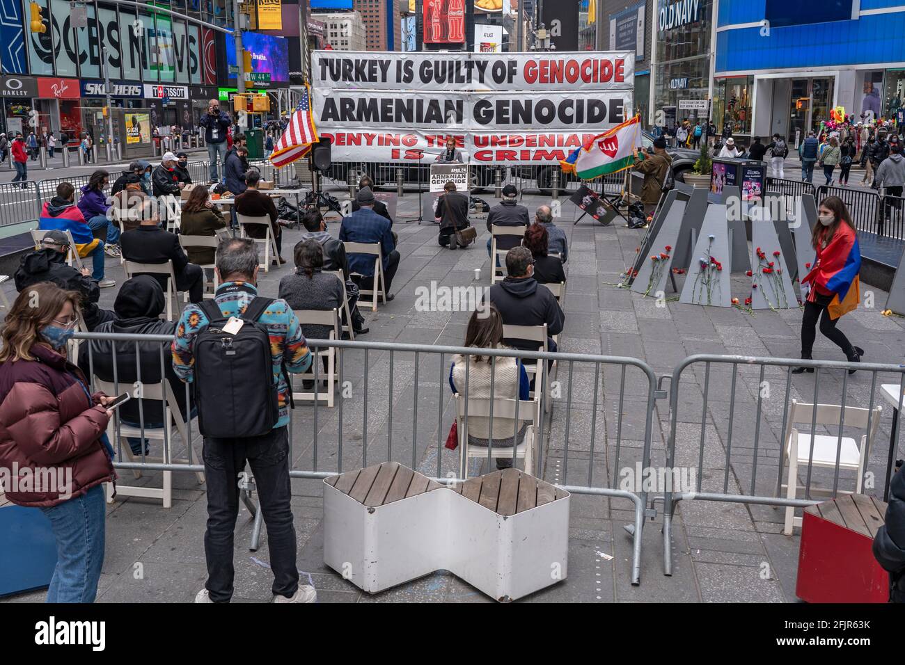 106th anniversary of armenian genocide hi-res stock photography and ...