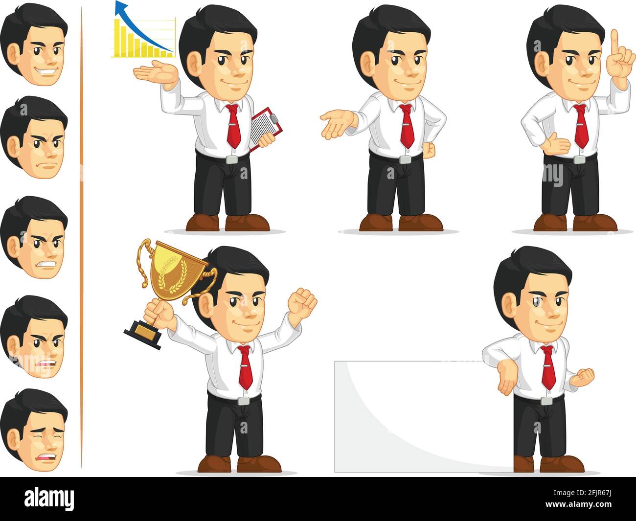 Corporate employee Stock Vector Images - Alamy