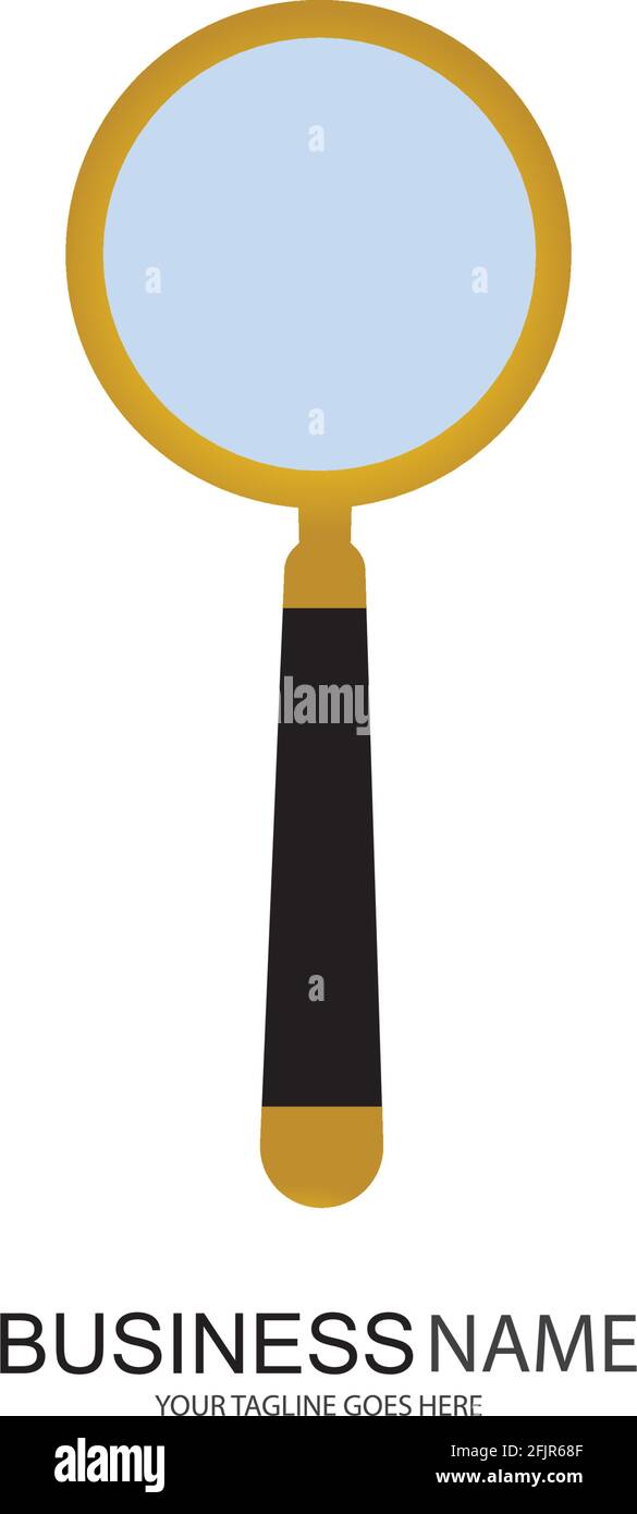 magnifying glass icon logo element illustration,magnifying glass symbol ...