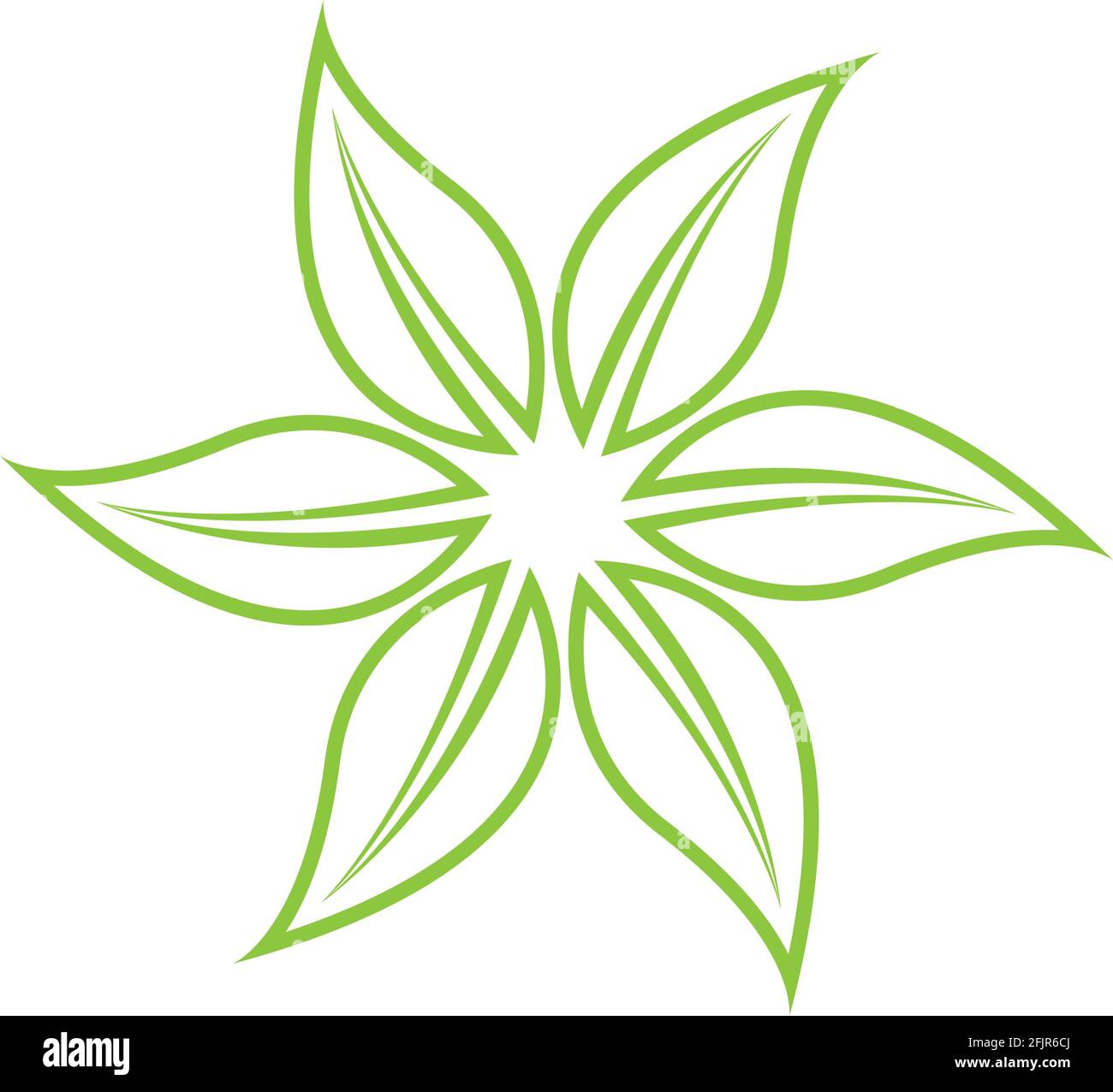 Leaf logo vector icon design template Stock Vector Image & Art - Alamy