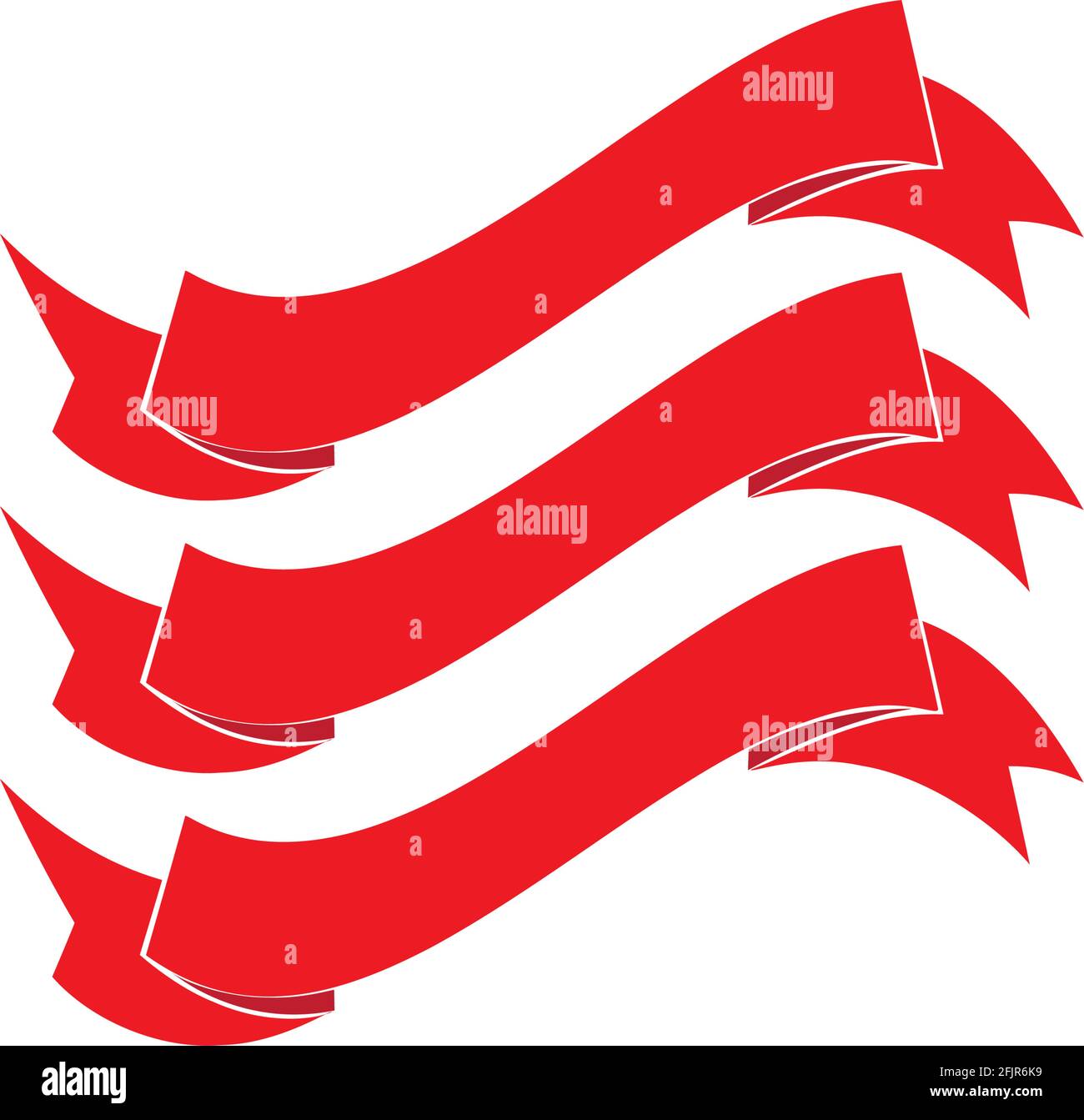 ribbon logo symbol and icon template Stock Vector Image & Art - Alamy