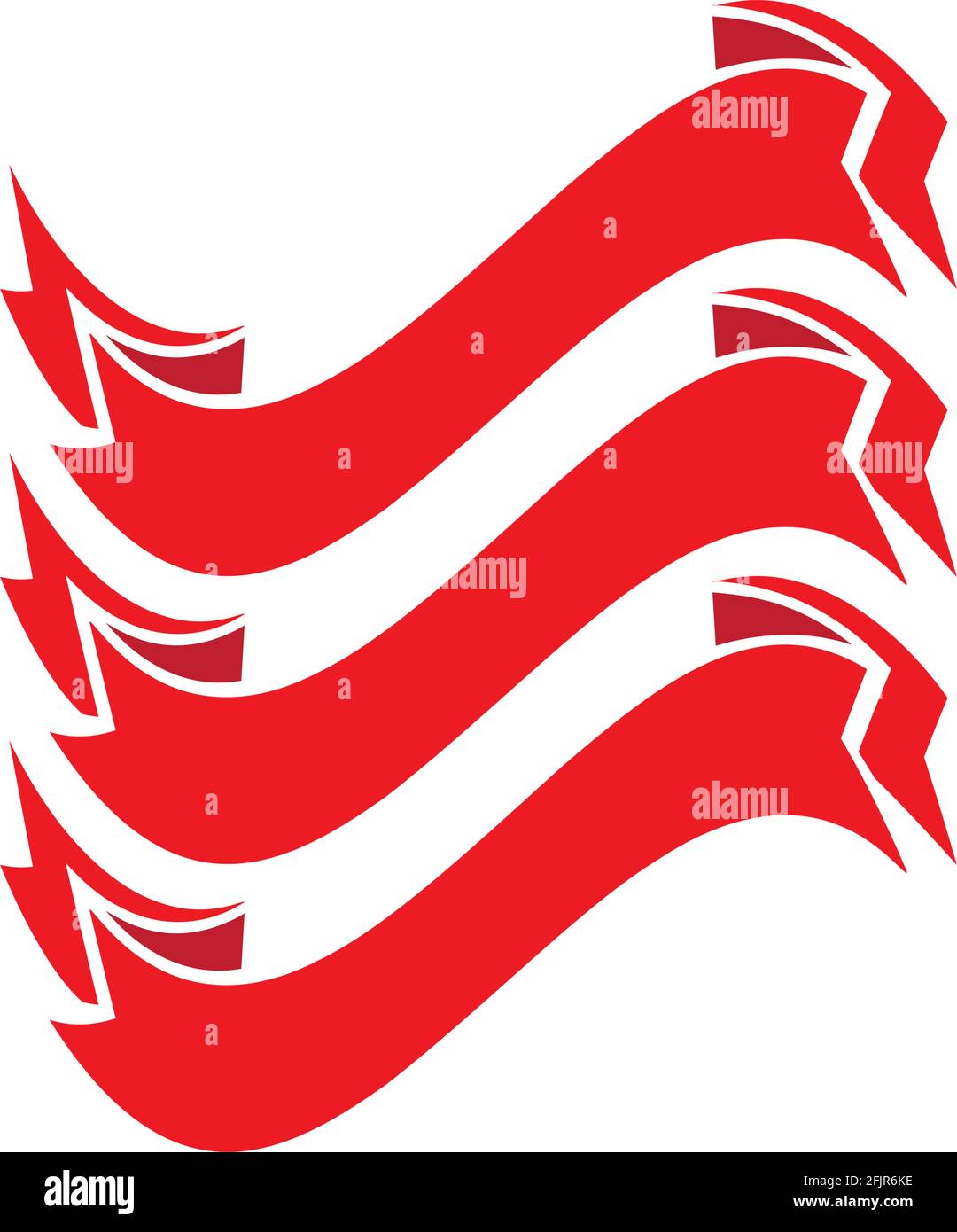 ribbon logo symbol and icon template Stock Vector Image & Art - Alamy