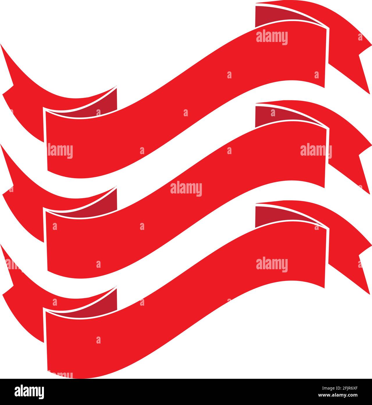 ribbon logo symbol and icon template Stock Vector Image & Art - Alamy