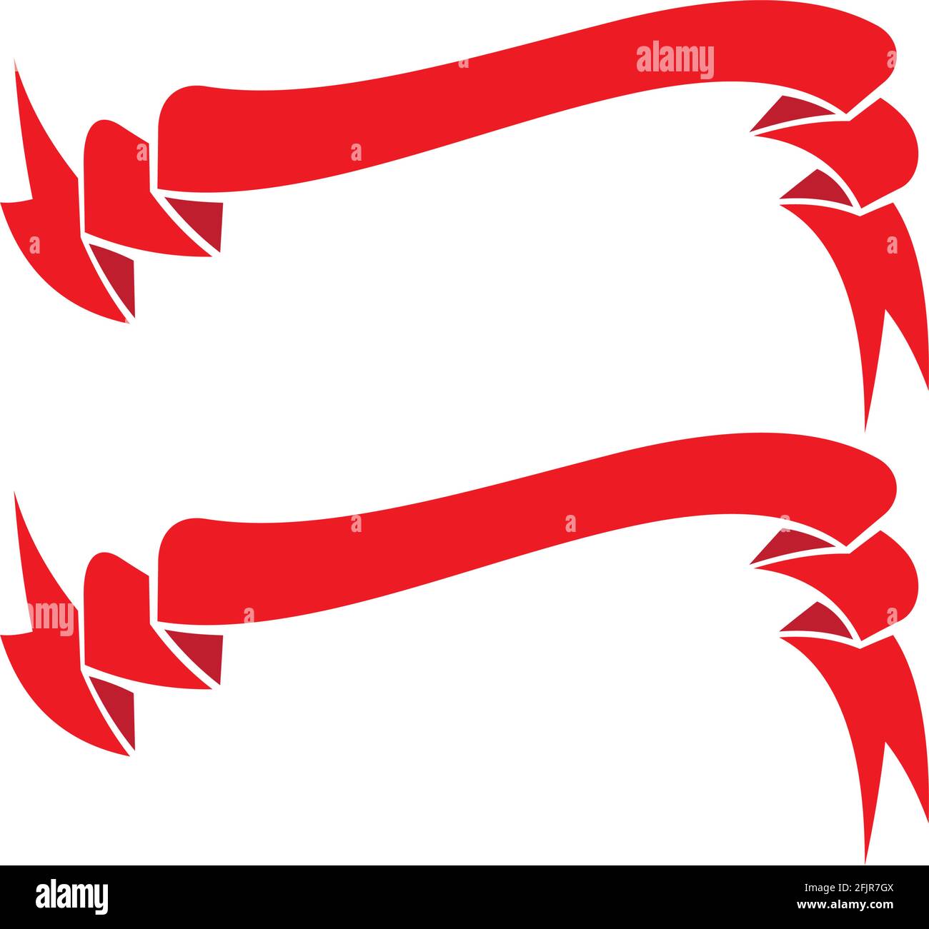 ribbon logo symbol and icon template Stock Vector Image & Art - Alamy