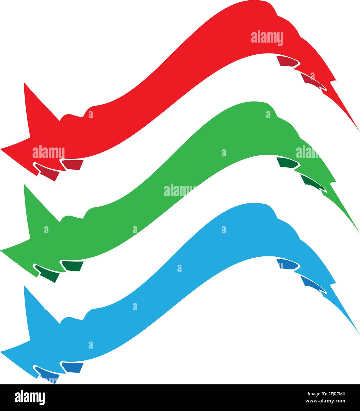 ribbon logo symbol and icon template Stock Vector Image & Art - Alamy