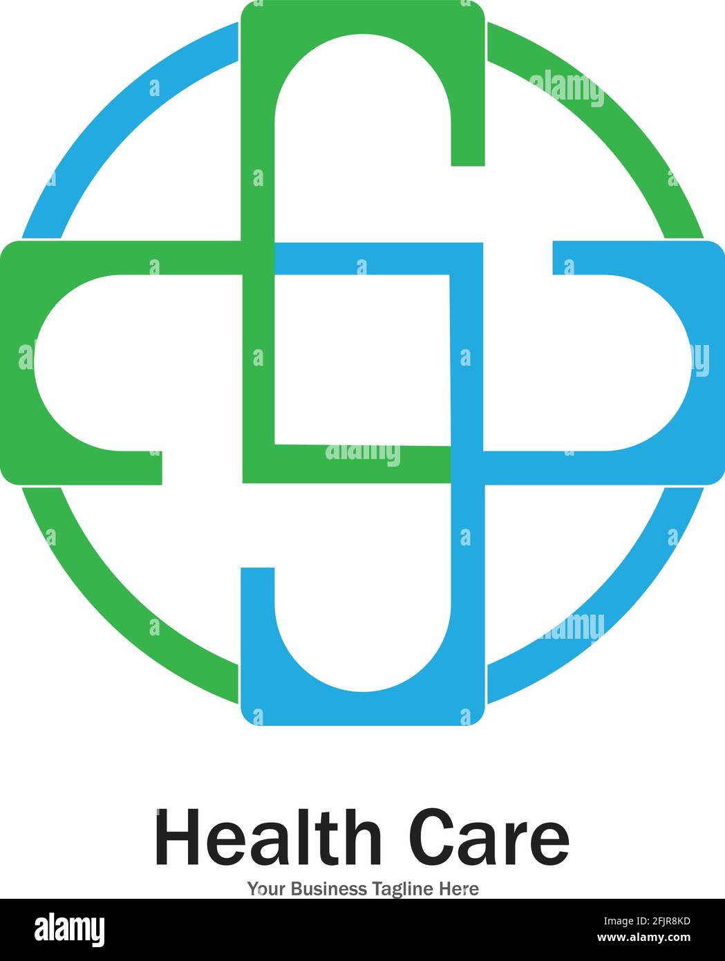 Modern cross logo. Health, medical icon template - Vector Stock Vector ...