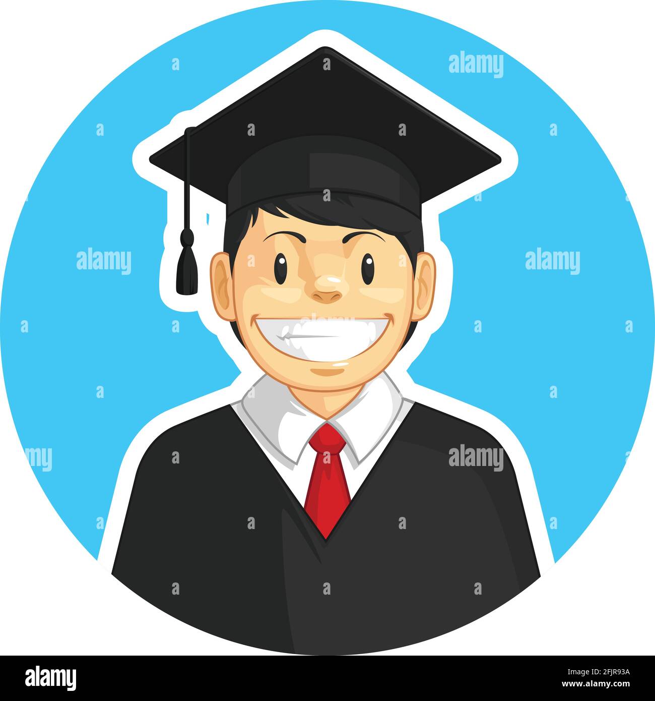 Graduation hat clipart hi-res stock photography and images - Alamy