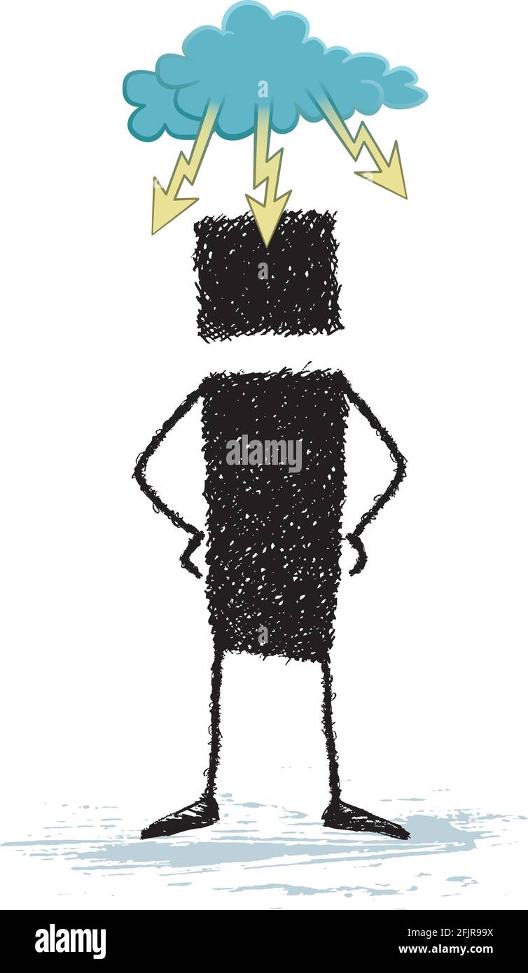 Person impatient Cut Out Stock Images & Pictures - Alamy