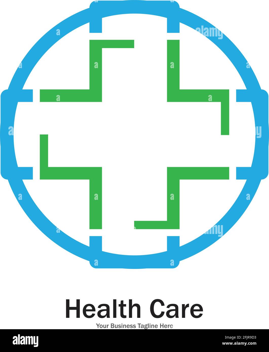 Modern cross logo. Health, medical icon template - Vector Stock Vector ...