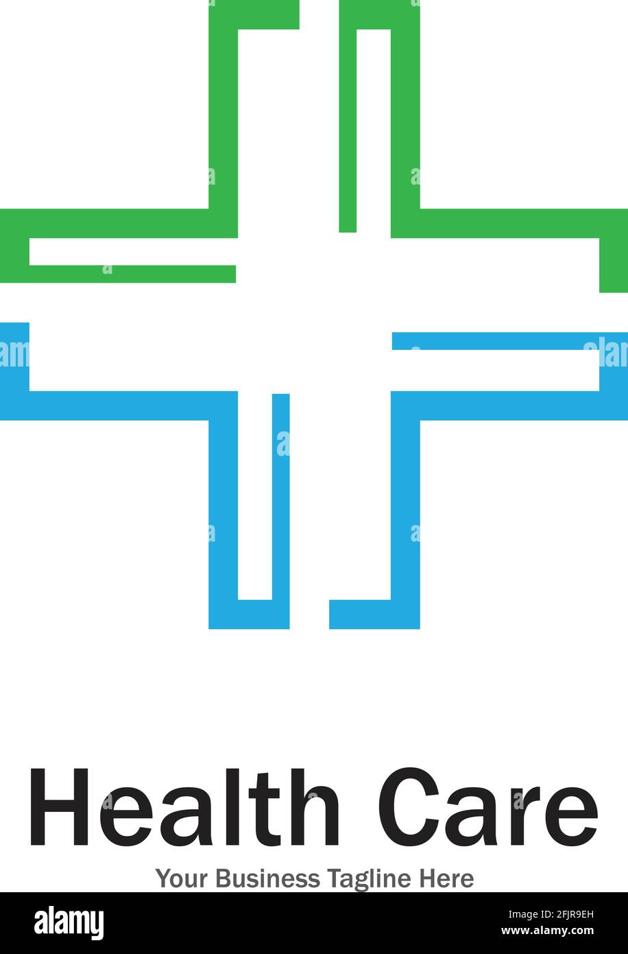 Medical background elements cross Cut Out Stock Images & Pictures - Alamy