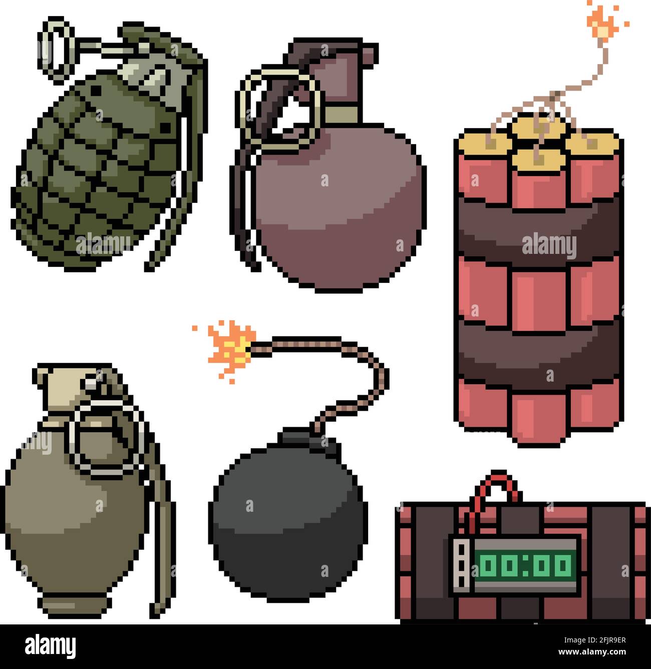 Pixel Bomb High Resolution Stock Photography and Images - Alamy