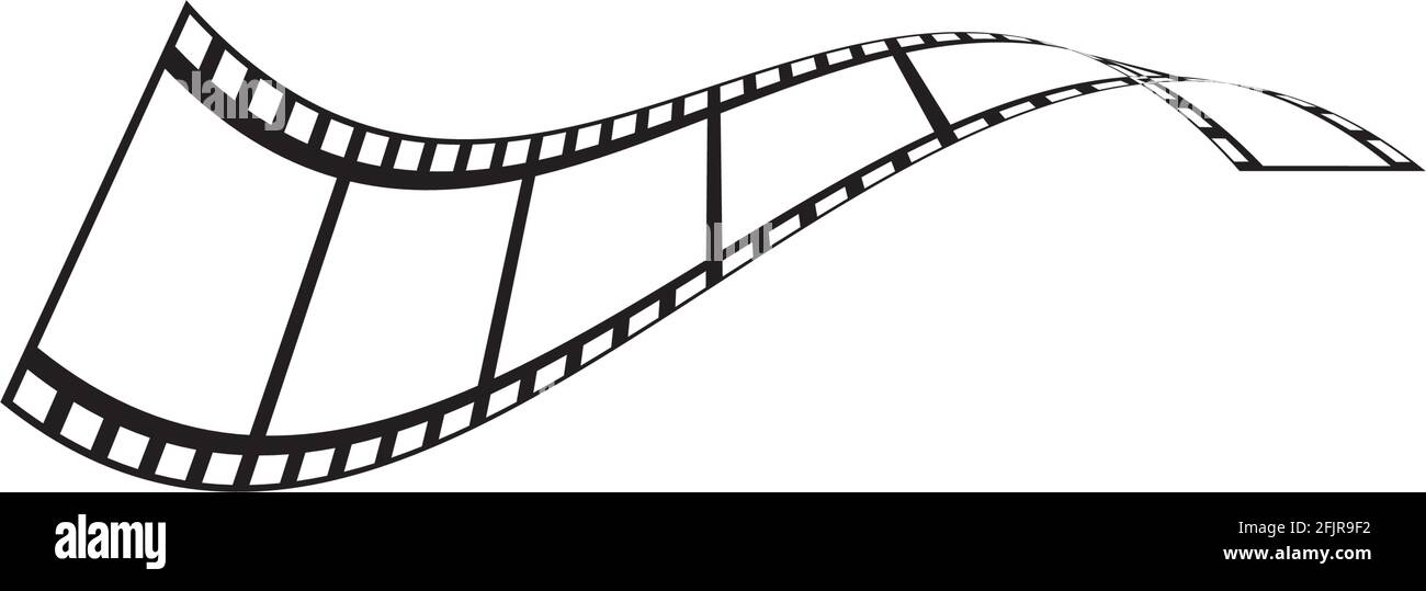 abstract film icon vector illustration design template Stock Vector ...