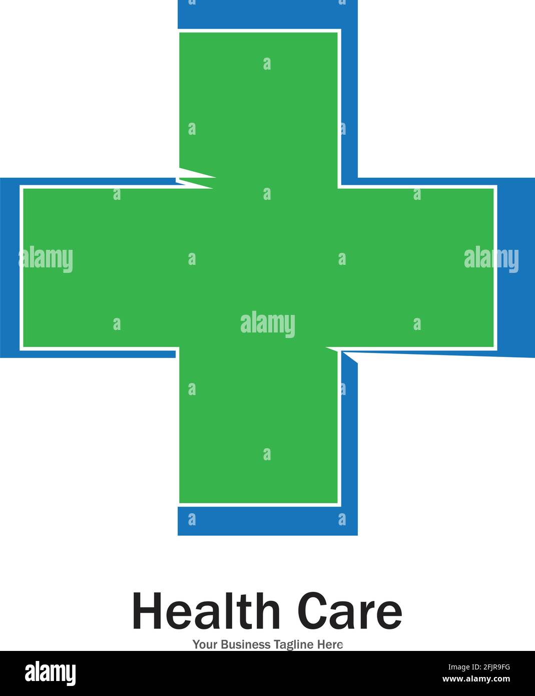 Modern cross logo. Health, medical icon template - Vector Stock Vector ...