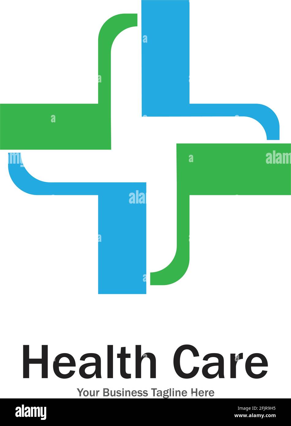 Modern cross logo. Health, medical icon template - Vector Stock Vector ...