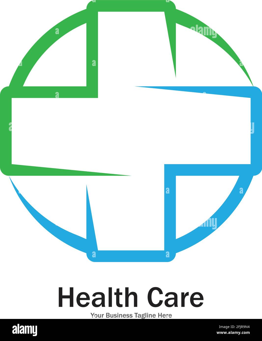 Modern cross logo. Health, medical icon template - Vector Stock Vector ...