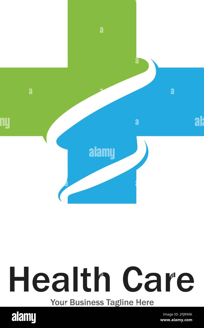 Modern cross logo. Health, medical icon template - Vector Stock Vector ...