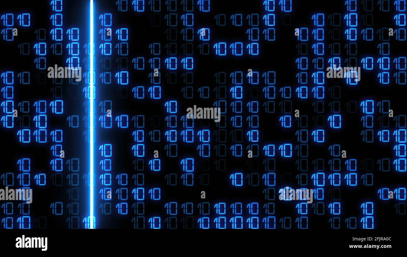 3D illustration - Technology Interface Computer Data Digital Screen ...