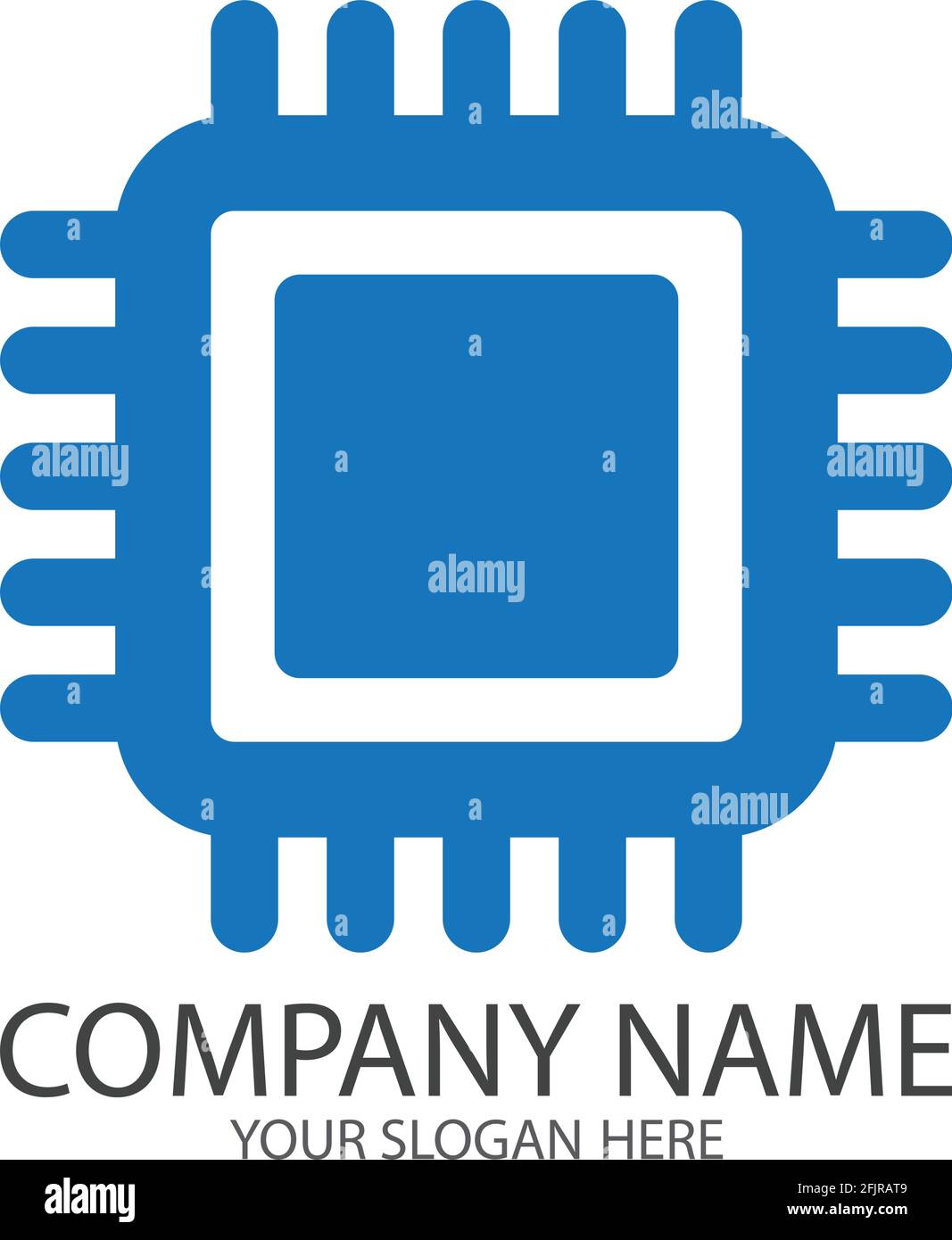 Cpu Simple Vector Icon Illustration Symbol Template Stock Vector Image And Art Alamy