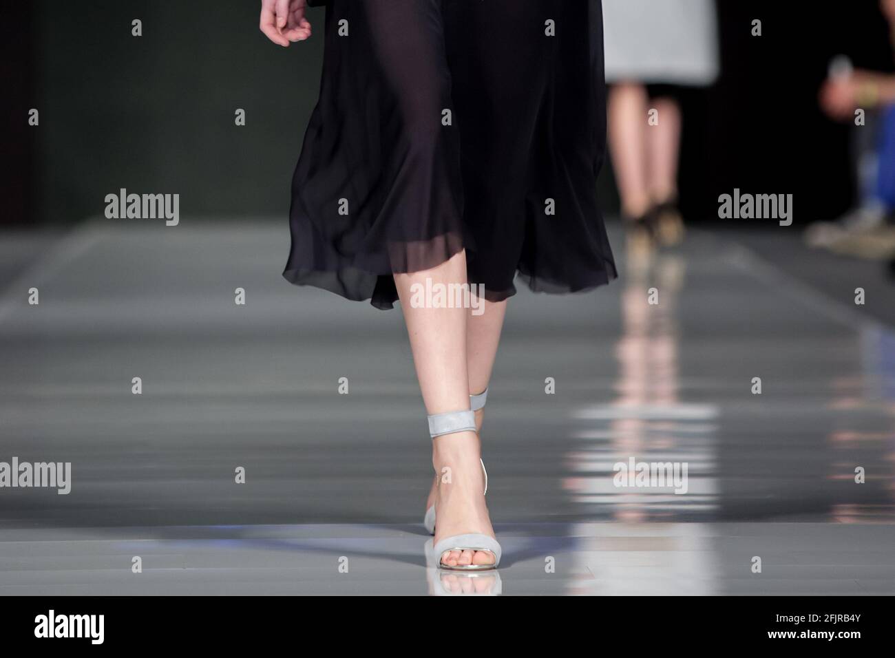 Models walking fashion show finale. Fashion Show, Catwalk Runway Event ...