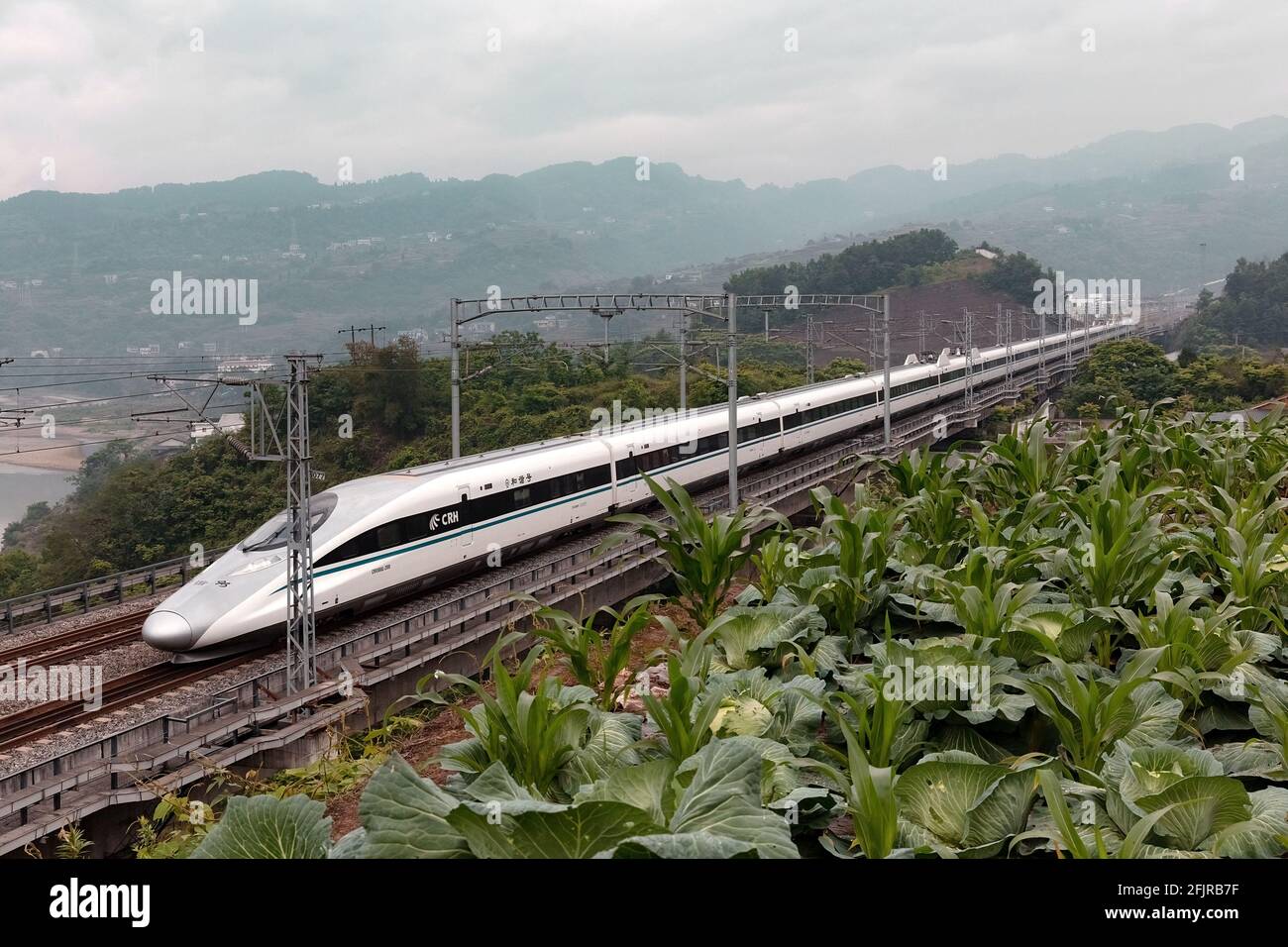 April 26, 2021, Chongqing, Chongqing, China: Ganshui Town, Qijiang ...