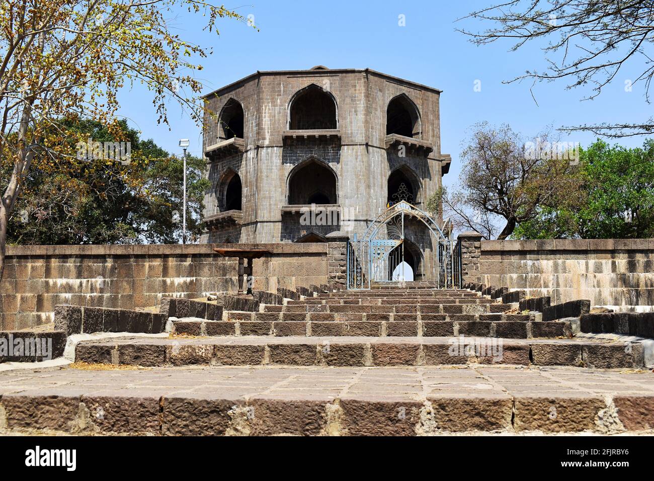 Front view, Salabat Khans II Tomb, Chandbibi Mahal, built around 1565 ...
