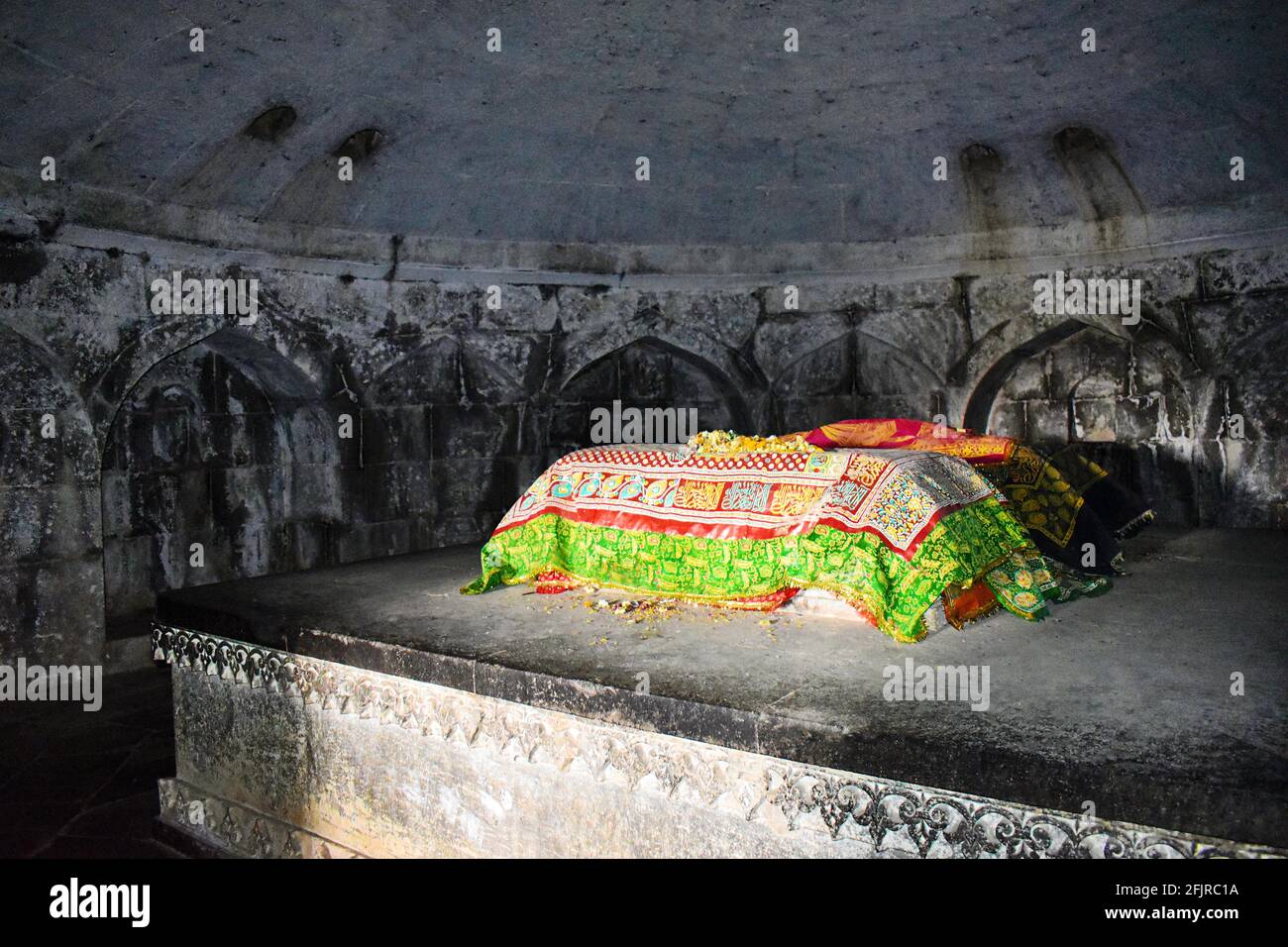 Graves of Salabat Khans and Chand Bibi at Salabat Khans II Tomb ...
