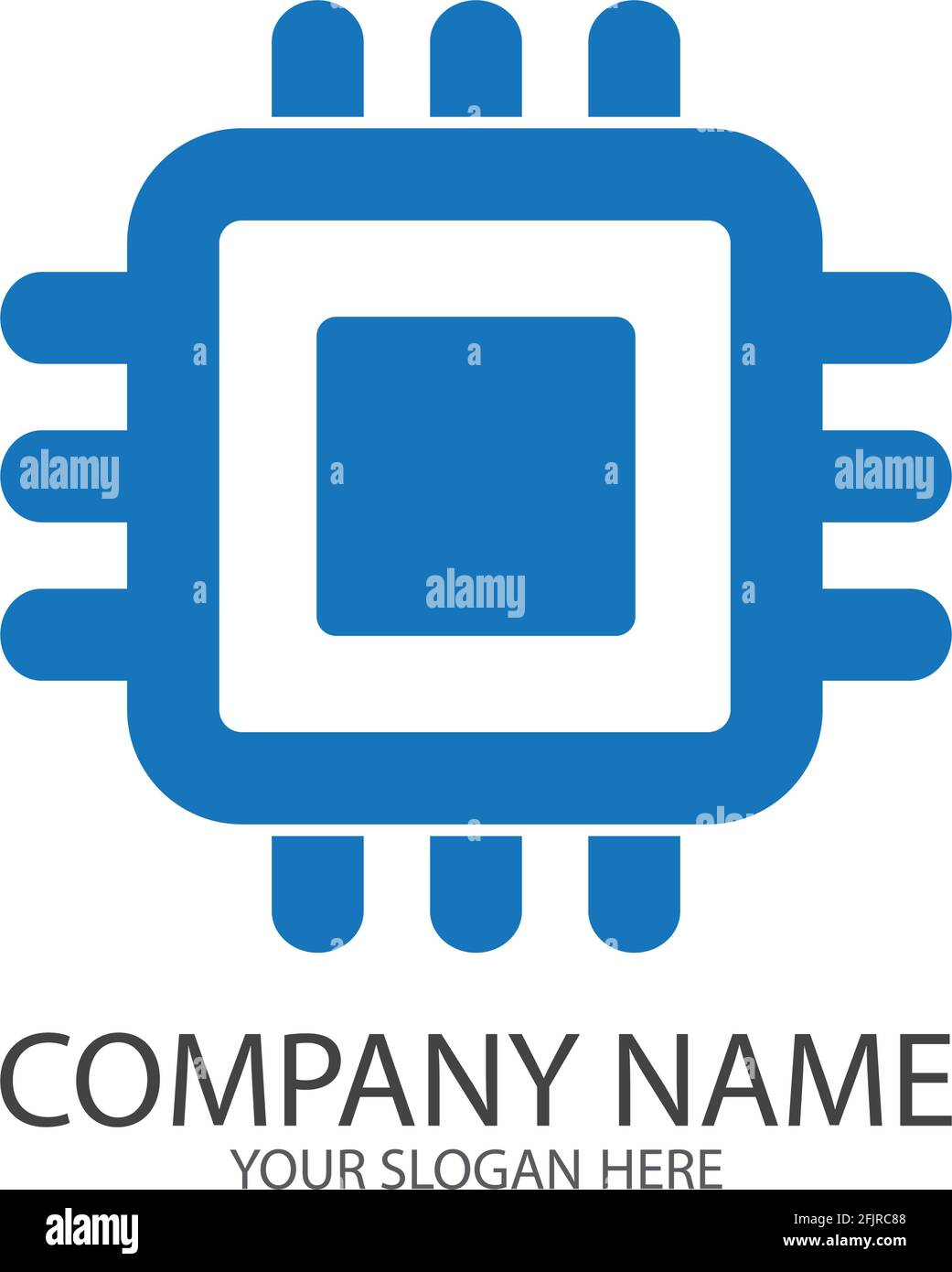 Cpu Simple Vector Icon Illustration Symbol Template Stock Vector Image And Art Alamy