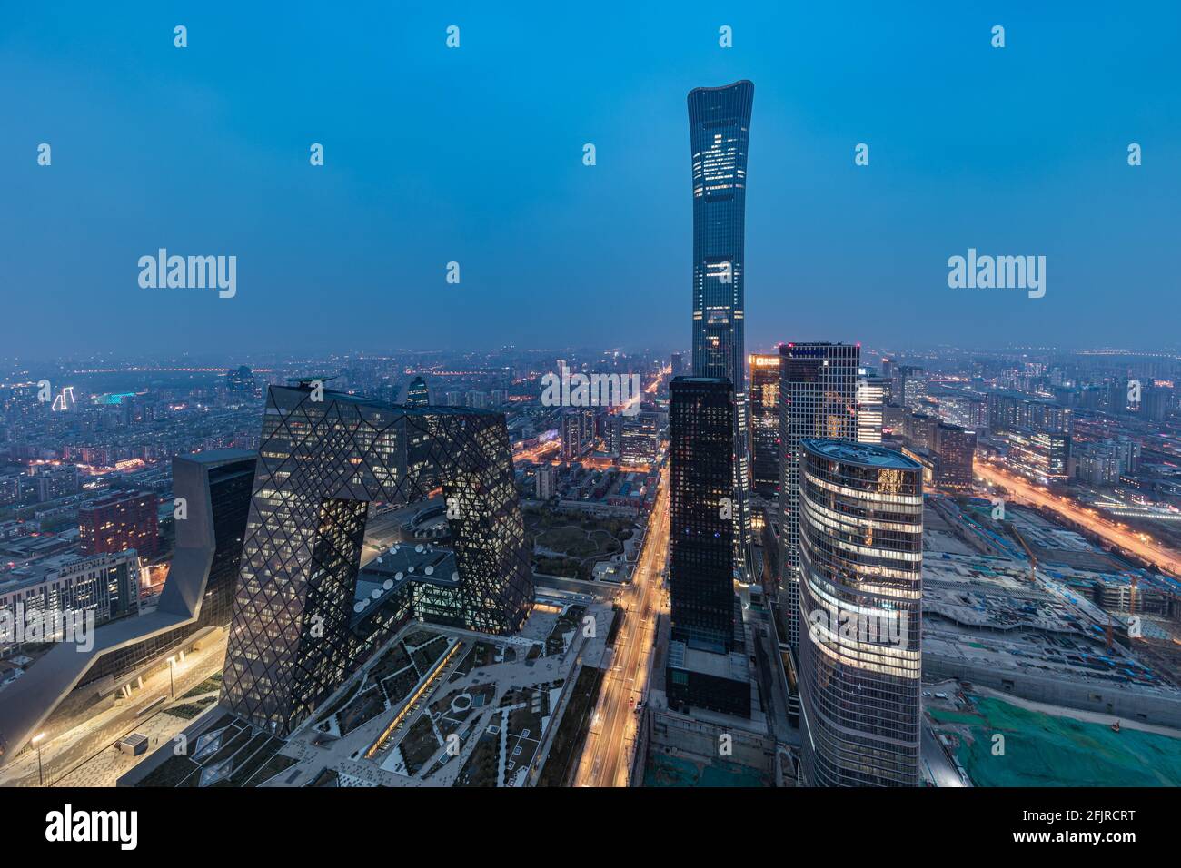 Asia china beijing lights highway hi-res stock photography and images ...