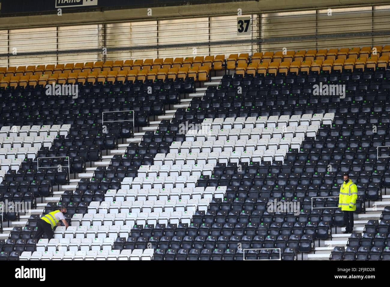 Empty pride park stadium hi-res stock photography and images - Alamy