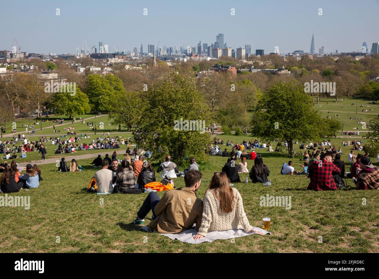 Primrose hill park in london hi-res stock photography and images - Alamy